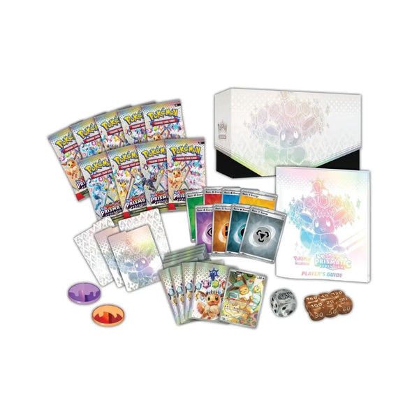Prismatic Evolutions Elite Trainer Box – Harp's TCG